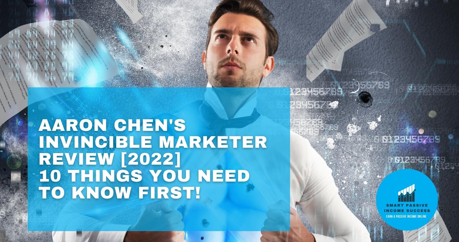 Affiliate Marketing Gems: How Aaron Chen’s Invincible Marketer Stacks Up - Smart Passive Income ...
