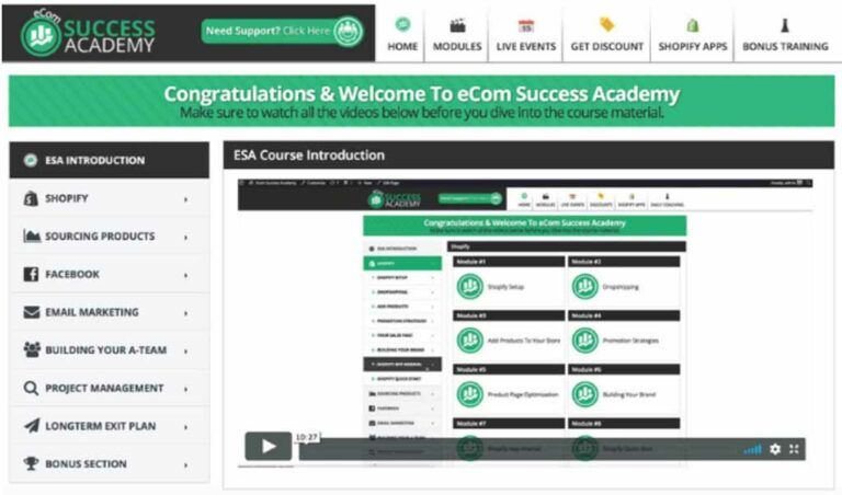eCom Success Academy Review: Scam Alert or Game-Changer? - Smart Passive Income Success
