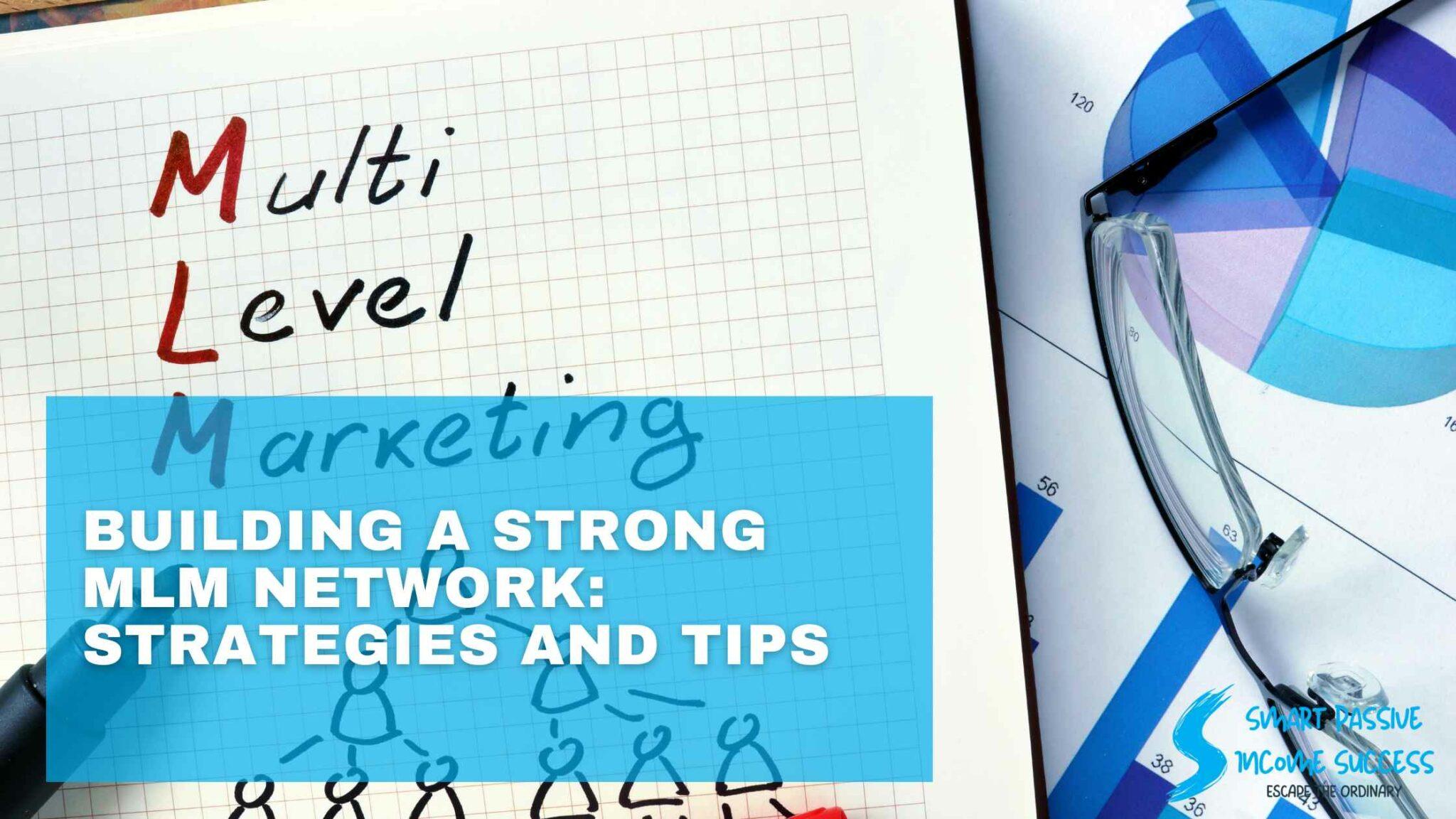 Building A Strong MLM Network: Strategies And Tips - Smart Passive ...